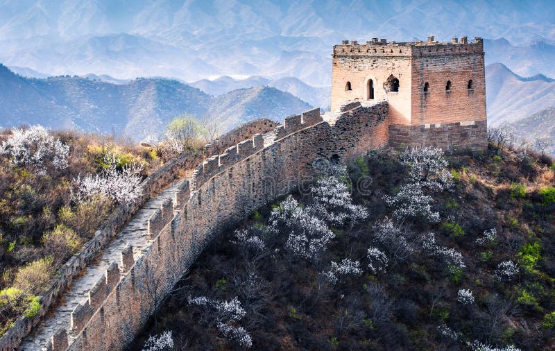 The great wall stock image. Image of brick, defence, history - 39729239