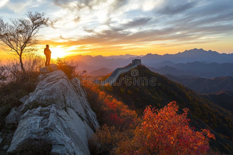 The Great Wall of China a Stunning Engineering Achievement and Emblem ...
