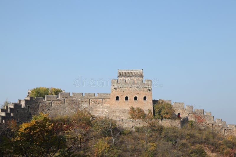 The Great Wall stock image. Image of asian, culture, cultural - 46504127