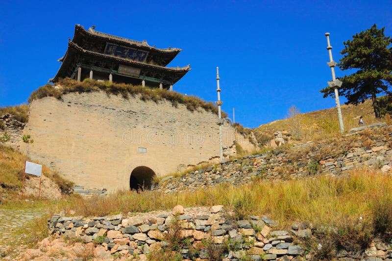 The Great Wall passes stock photo. Image of dynasty, great - 10882940