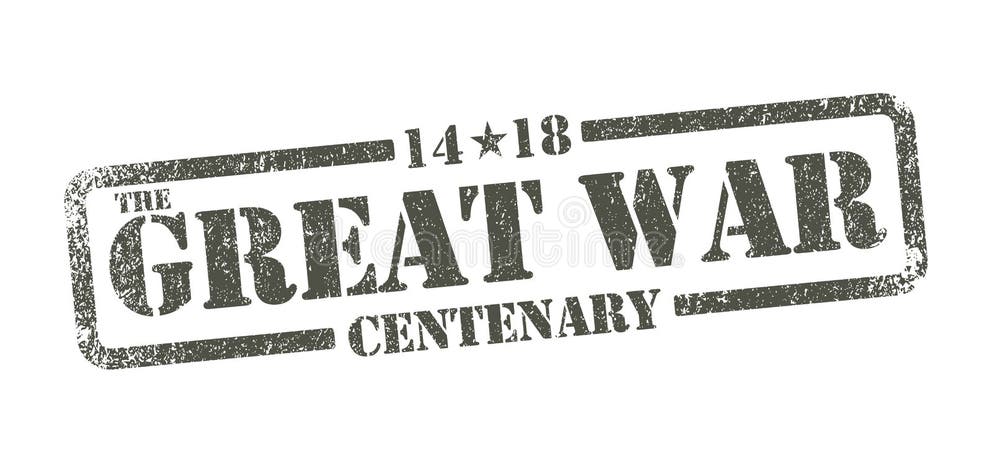 The Great War Centenary - Inkpad Stock Vector - Illustration of ...
