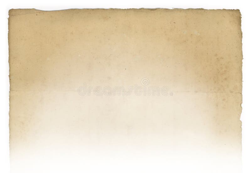 Old Paper Image Fading into Nothing. Ancient Paper Texture with Age ...
