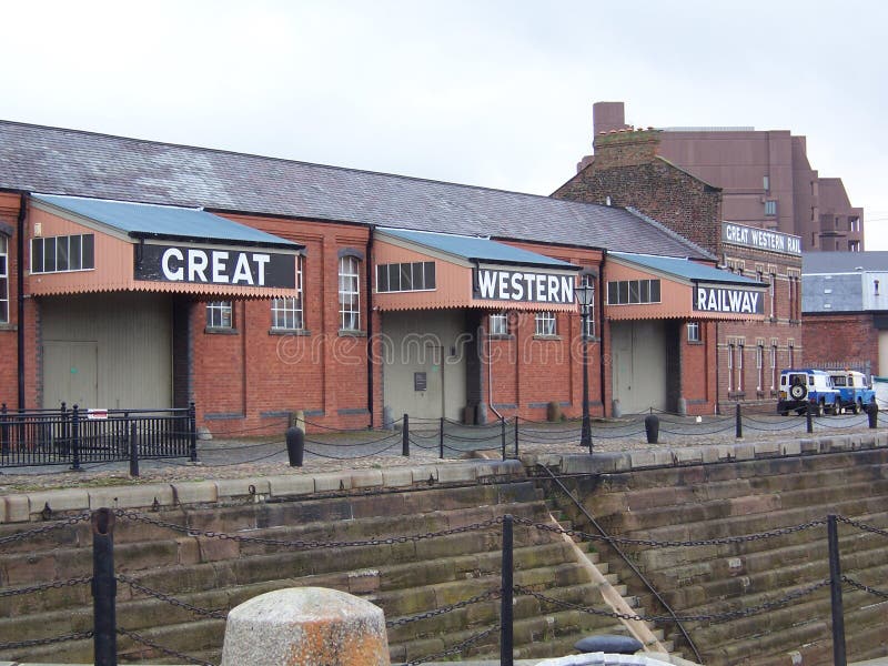 Great Western Railway Building Stock Image - Image of track, beeching ...