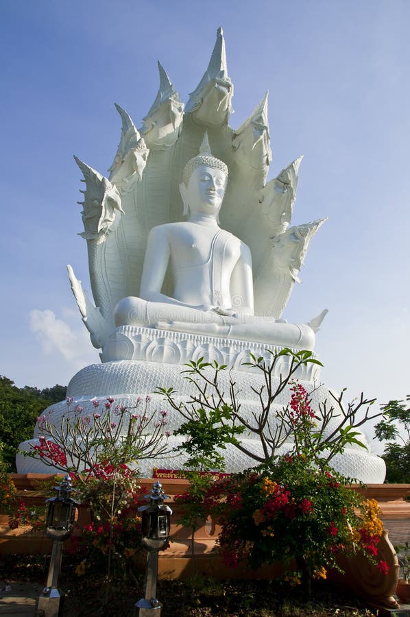 Great White Buddha. stock image. Image of buddha, enlightment - 19950903