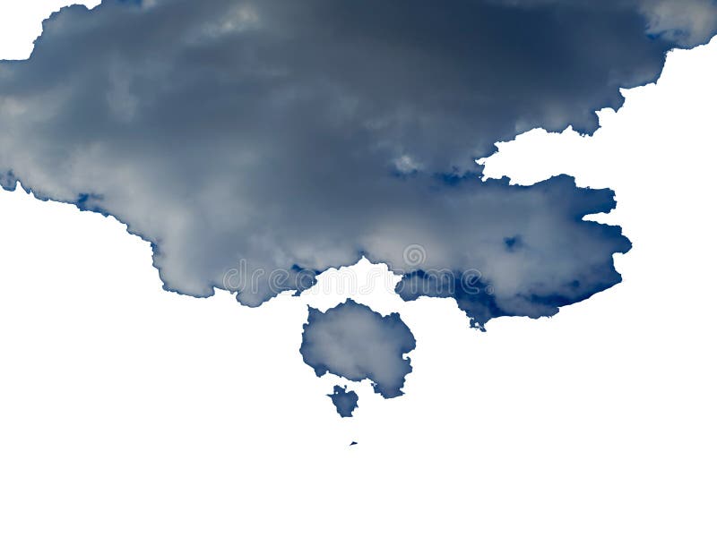 Great White Clouds To Use As a Point Stock Photo - Image of white ...