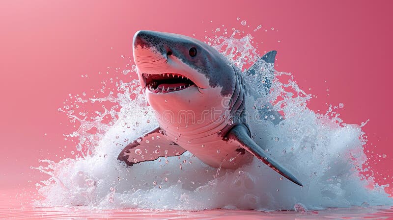 Shark Out Water Stock Illustrations – 687 Shark Out Water Stock ...