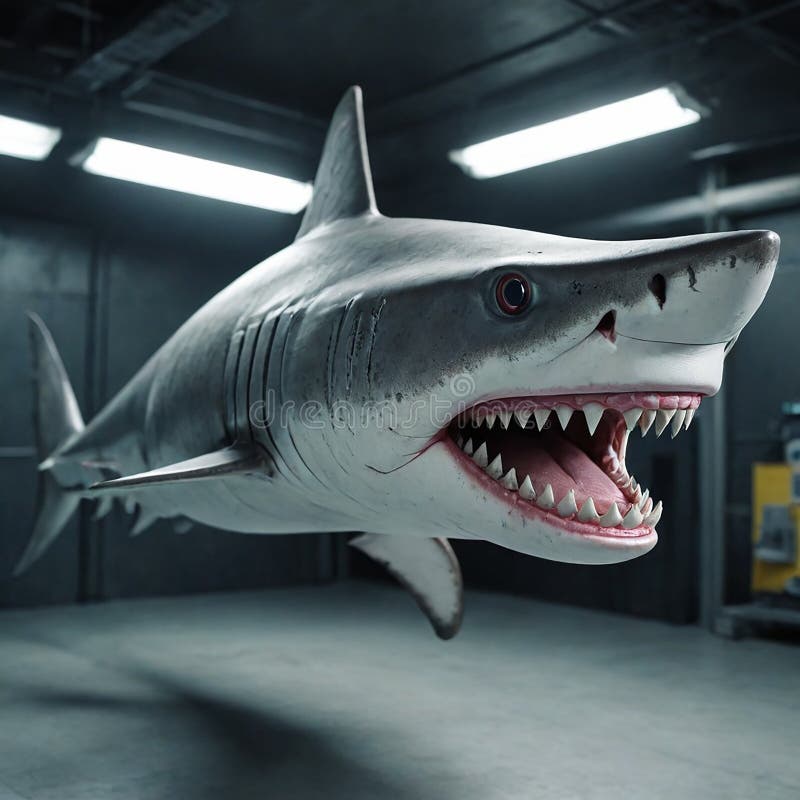 A Great White Shark. Great White Sharks are One of the Largest ...