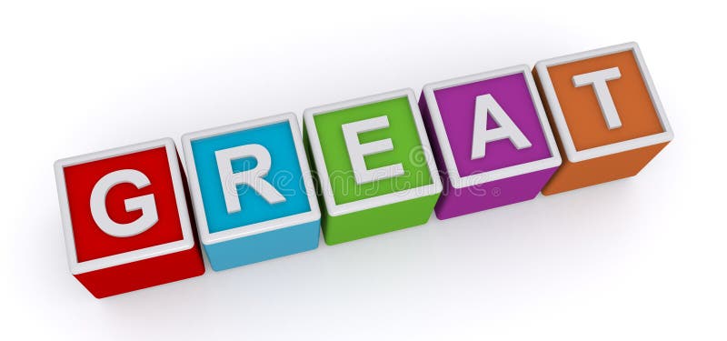 Great Job Word Cloud Laptop Shows Praise Appreciation or Approval Stock ...