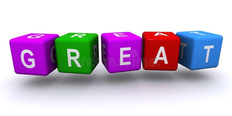 Great Job Word Cloud Laptop Shows Praise Appreciation or Approval Stock ...