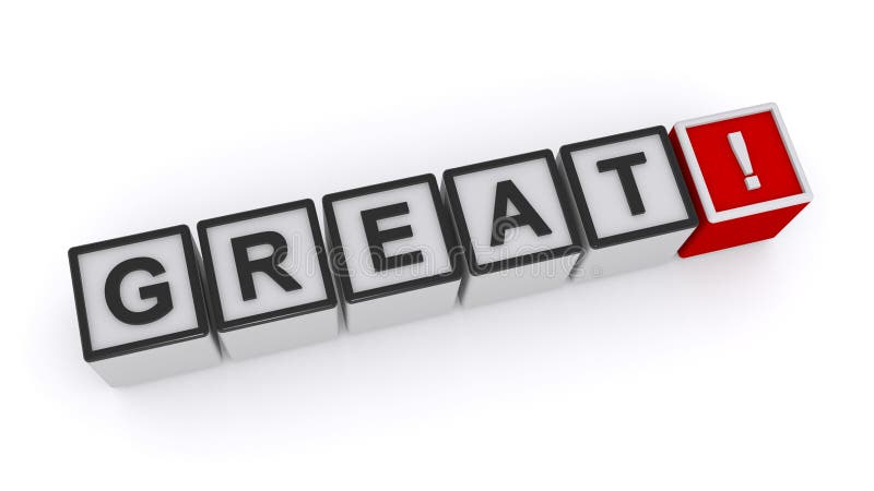 Great Job Word Cloud Laptop Shows Praise Appreciation or Approval Stock ...