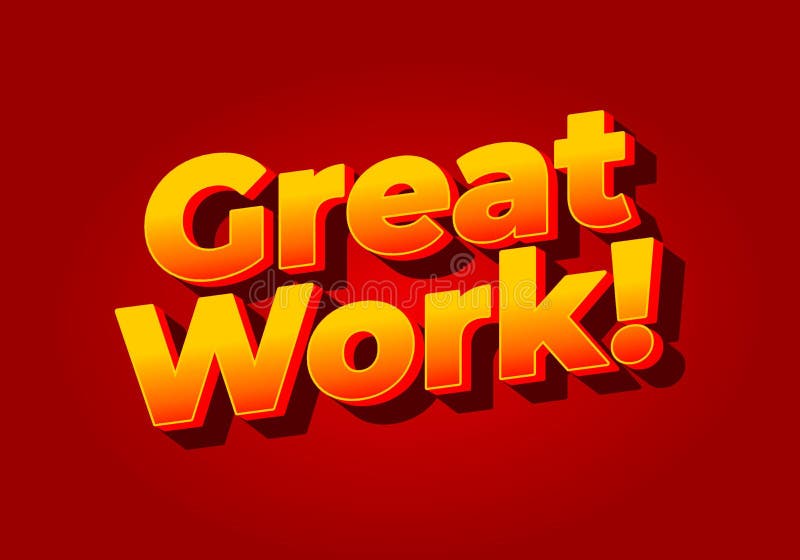 Great Work Stock Illustrations – 15,232 Great Work Stock Illustrations ...