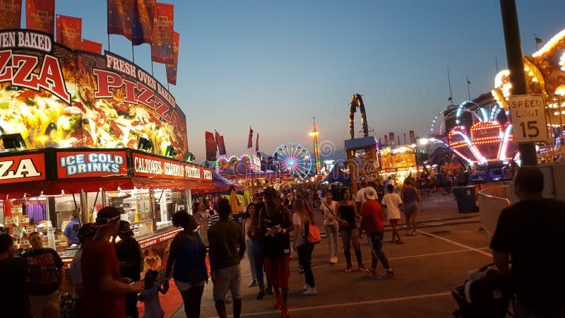 Great York Fair editorial photography. Image of rides - 77456587