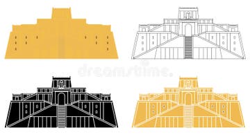 Great Ziggurat Stock Illustrations – 131 Great Ziggurat Stock ...