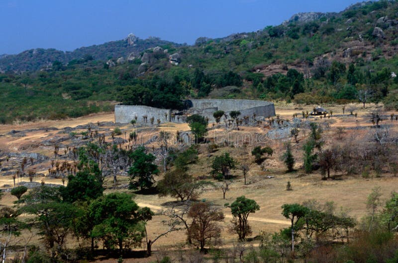The Great Zimbabwe ruins editorial stock image. Image of site - 26234219