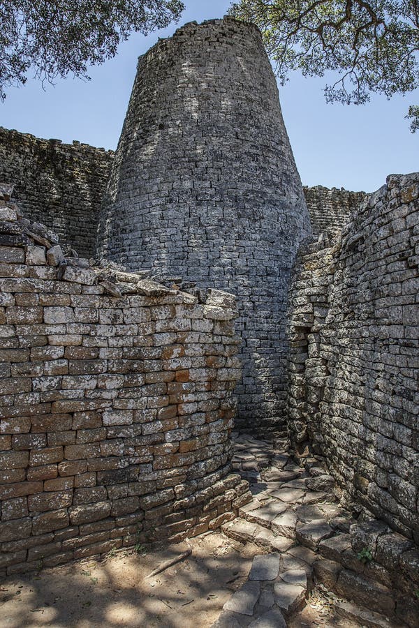 Great Zimbabwe ruins stock photo. Image of place, archaeological - 52221214
