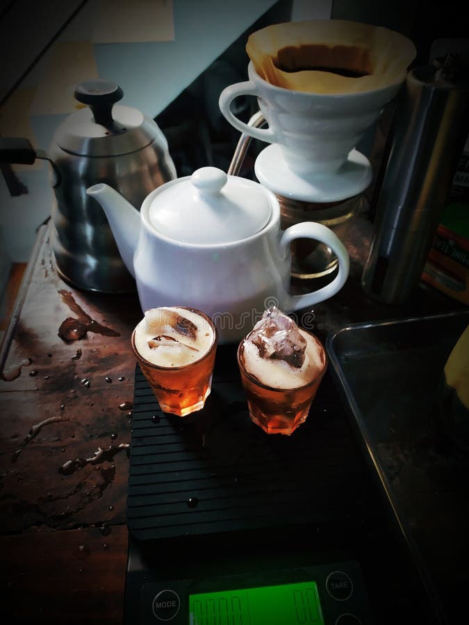 The Greatest Japanese Coffee Drink Stock Image - Image of coffee ...