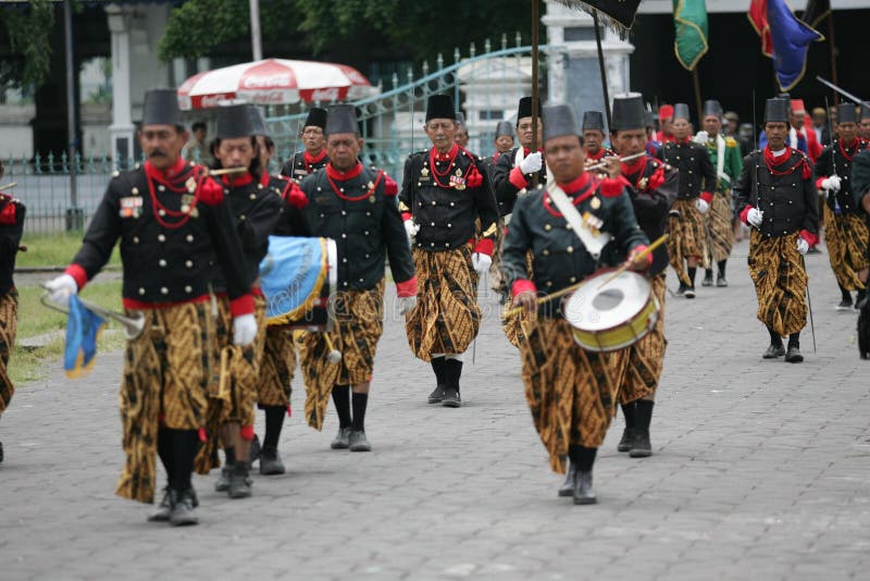 Grebeg besar (stor) ritual redaktionell foto. Bild av kultur - 33232205