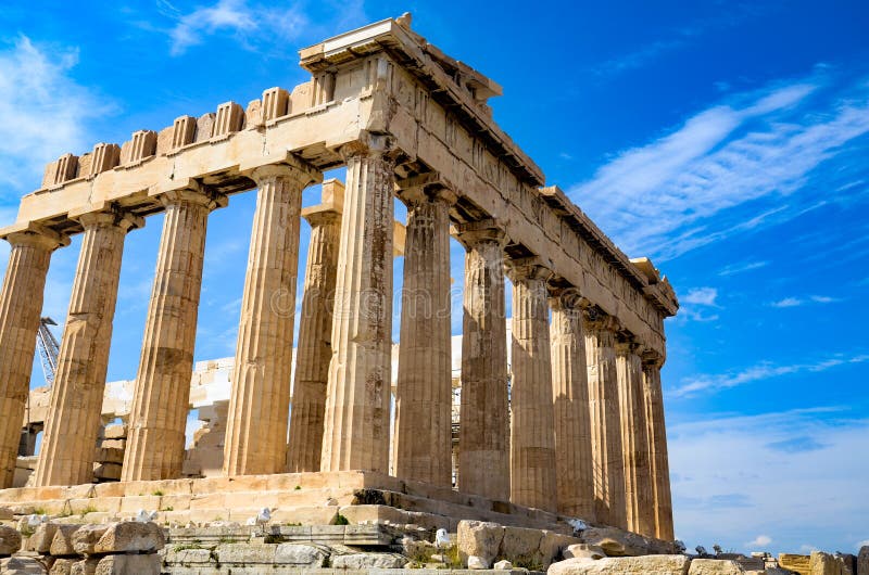 GRECIA, ATENAS - 29 DE MARZO DE 2017: El Parthenon Foto editorial ...