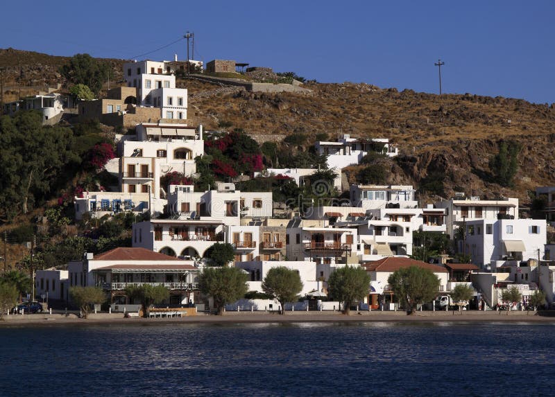 Islas Patmos De Grecia Dodecanese Imagen de archivo - Imagen de juan ...