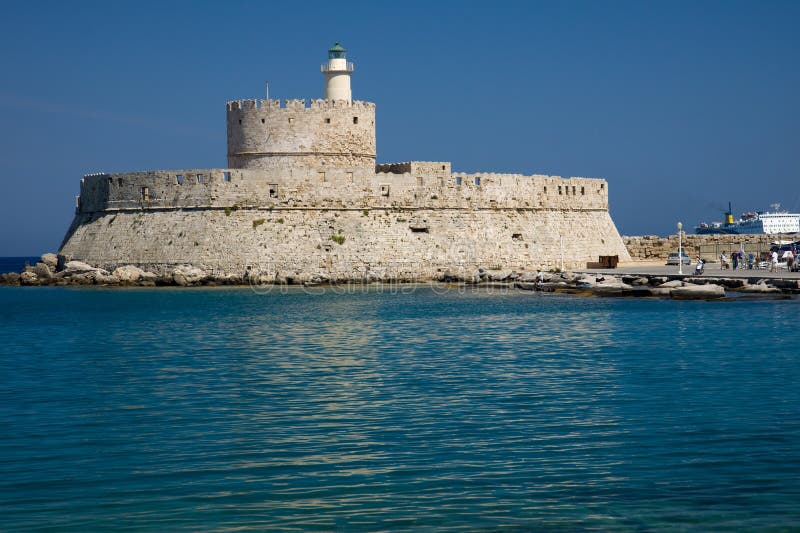 Morze Egejskie zdjęcie stock. Obraz złożonej z rodos - 36375912