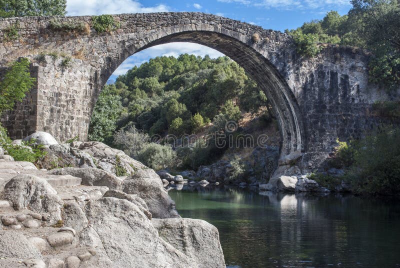Gredos river pools stock photo. Image of landscape, outdoor - 33572642