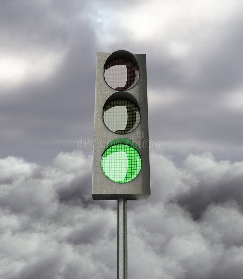 Gree light stock image. Image of health, green, caucasian - 16090605