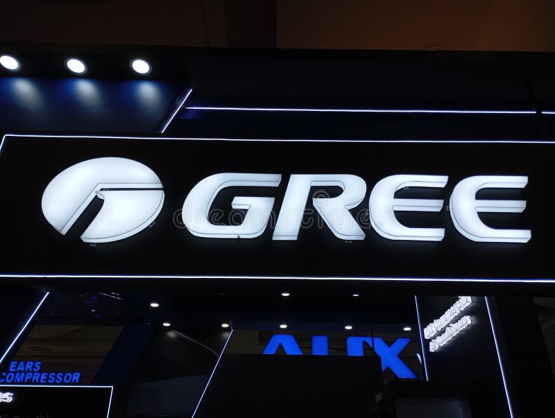 Gree Sign at Philconstruct Expo in Pasay, Philippines Editorial Stock ...