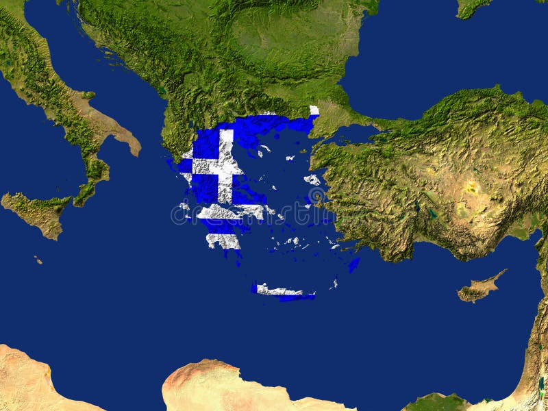 Greece stock illustration. Illustration of hellas, maps - 7834950