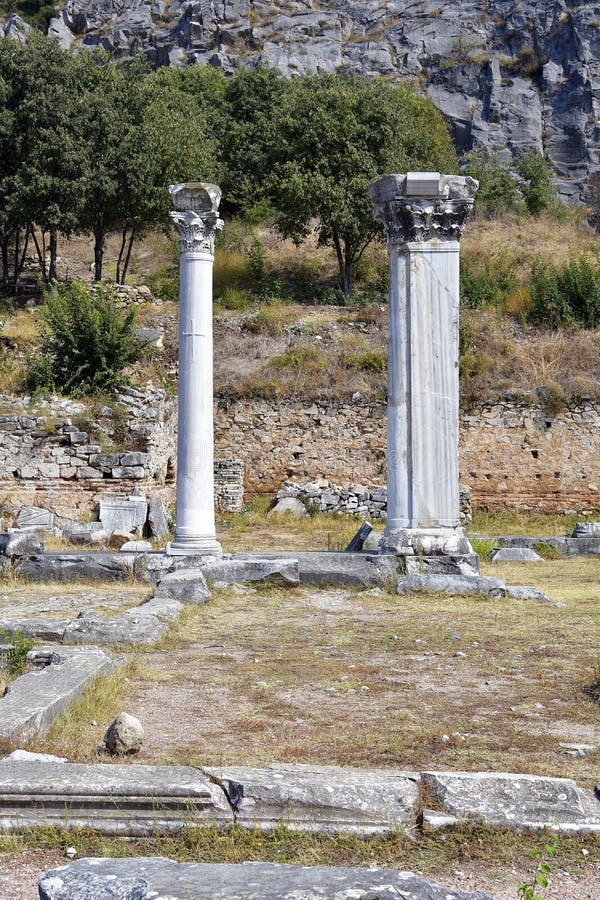Greece, ancient Philippi stock image. Image of unesco - 161691819