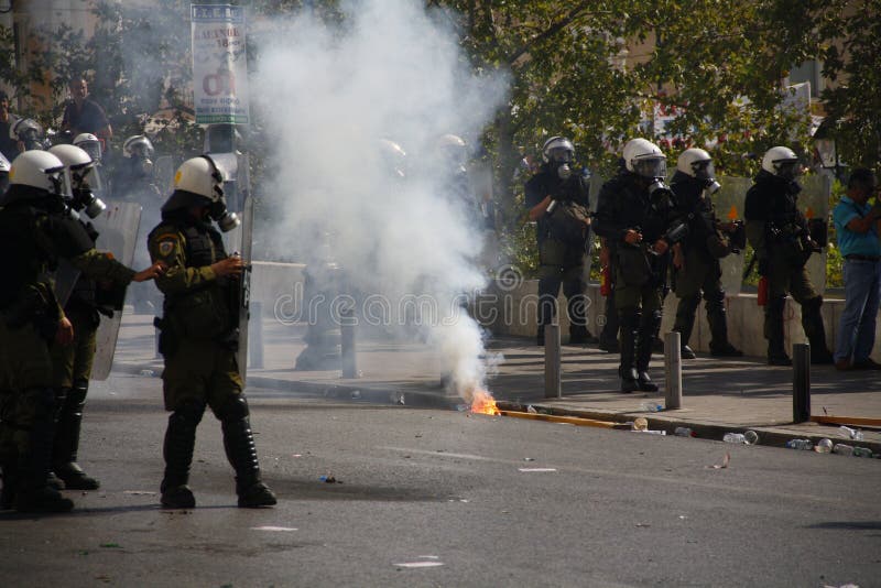 Greece, Athens, 18th October 2012 Editorial Stock Photo - Image of ...
