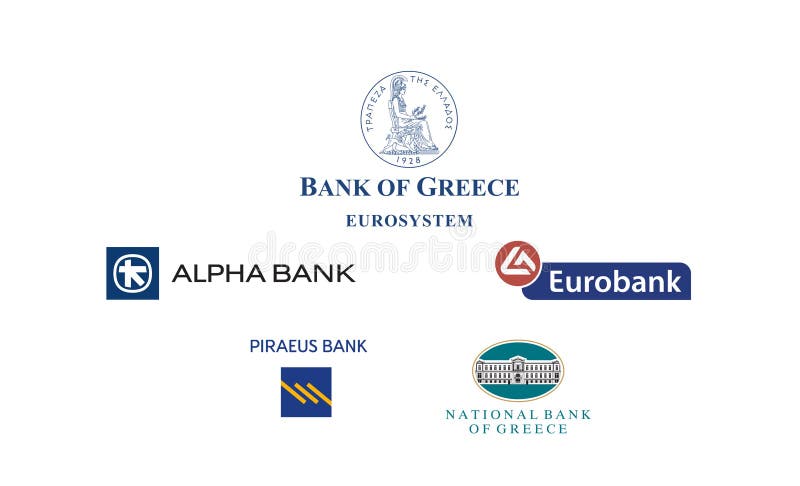 Greece banks editorial photography. Illustration of europe - 49515672