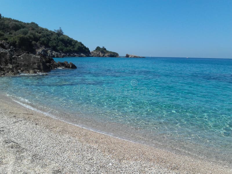 Greece beach stock image. Image of greek, water, beach - 103330251