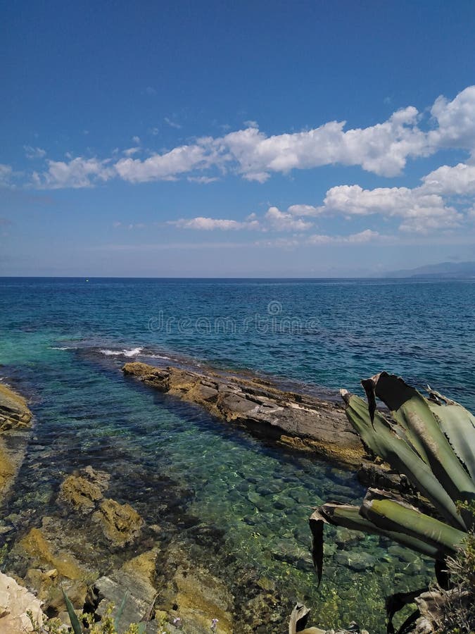 Greece Crete seafront stock image. Image of beautyful - 158805245