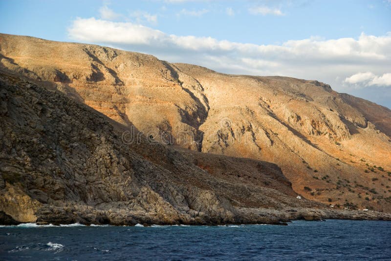 Greece, Crete, White Mountains Stock Image - Image of lefka, limestone ...