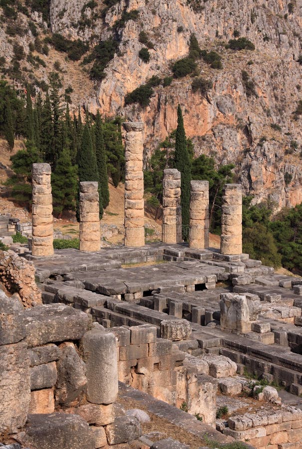 Greece: Delphi stock photo. Image of archeological, classic - 581422