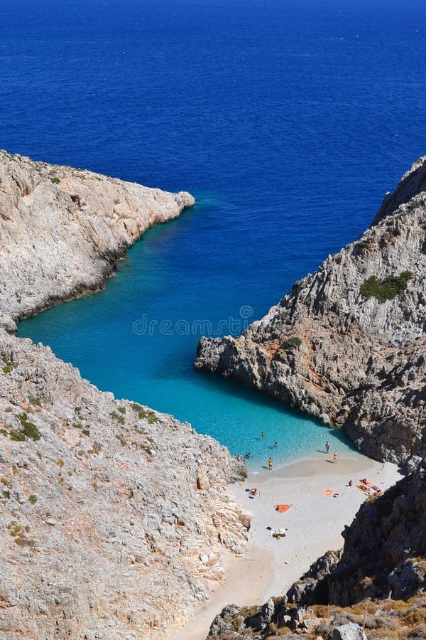Greece, Devil S Haven Beach Stock Image - Image of crete, island: 70148889