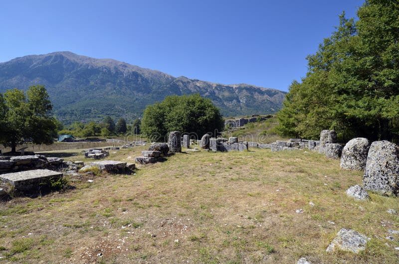Greece, Epirus, Ancient Dodona Stock Image - Image of history, greece ...