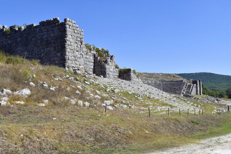 Greece, Epirus, Ancient Dodona Stock Image - Image of attraction ...