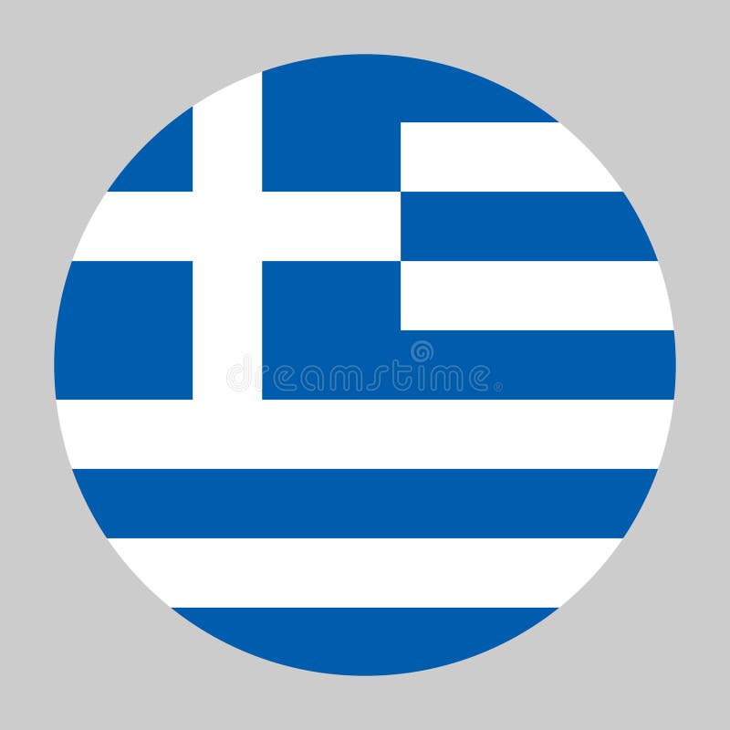 Greek Flag Round Stock Illustrations – 634 Greek Flag Round Stock ...