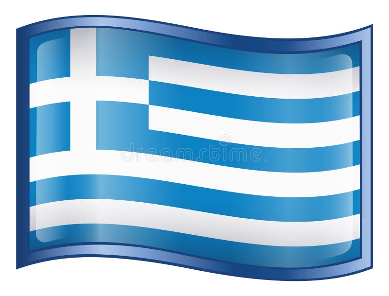 Greece flag stock vector. Illustration of nation, greek - 7085886