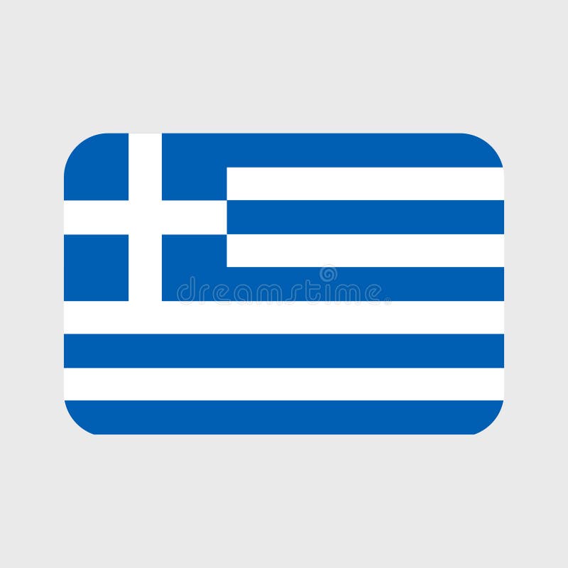Greece Flag Vector Icons Set of Illustrations Stock Vector ...