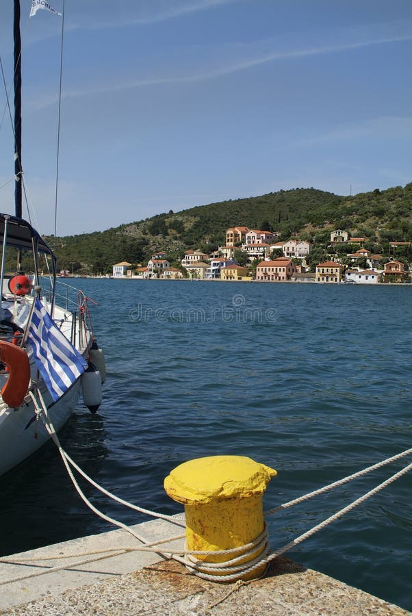 Greece, Ithaca stock image. Image of sailing, ithaca - 68061563