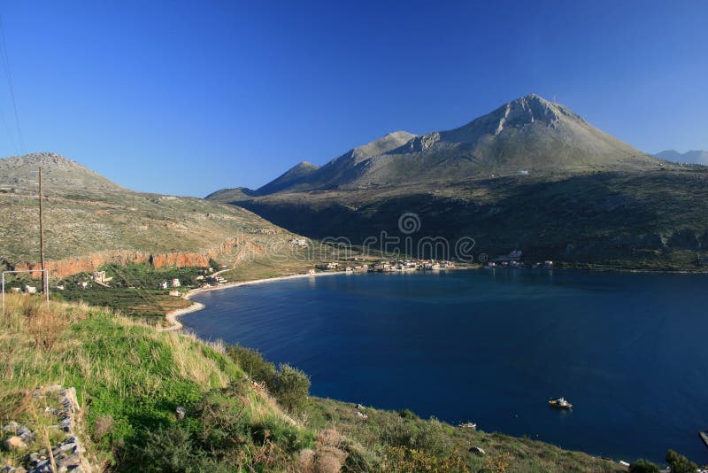 Greece, Mani stock image. Image of beach, aegean, southern - 11952933