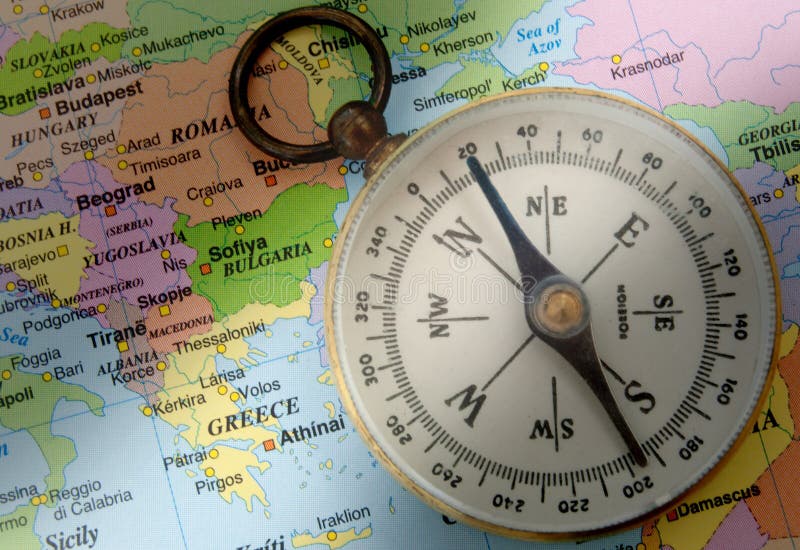 Greece map stock photo. Image of compass, euro, politics - 24205348