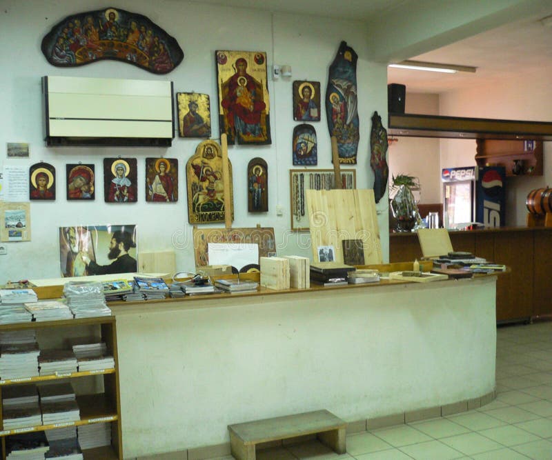 Greece Meteora. Operating Monasteries. Editorial Photo - Image of faith ...