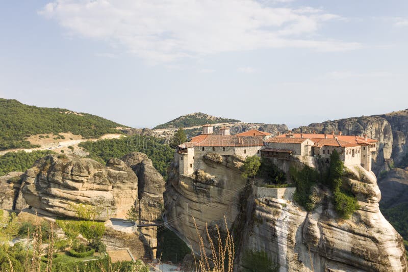 Greece - Meteora stock photo. Image of rocks, vacations - 33678128