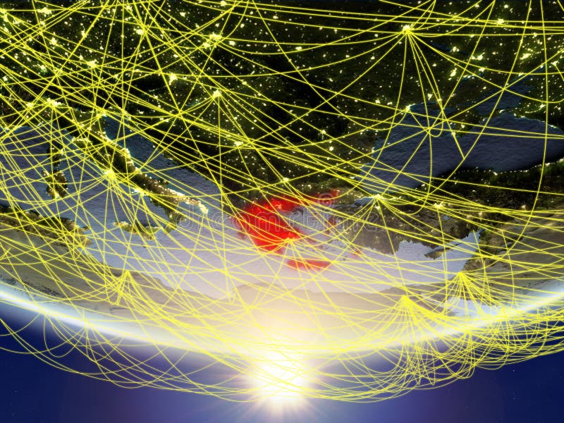 Network map of Greece. stock vector. Illustration of greek - 214893267