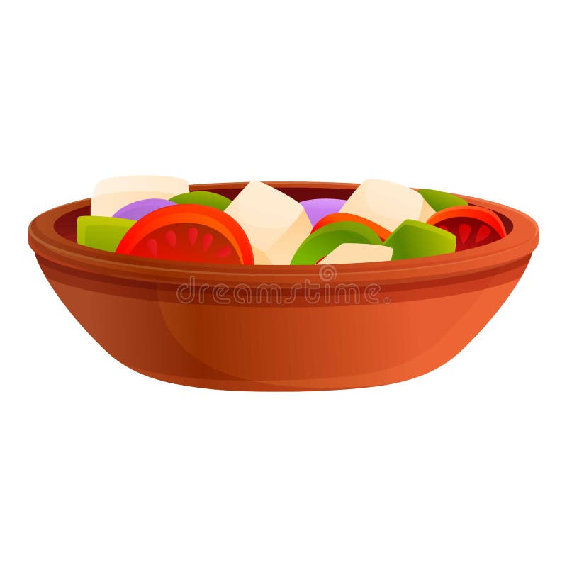 Caesar Salad Cartoon Stock Illustrations 64 Caesar Salad Cartoon