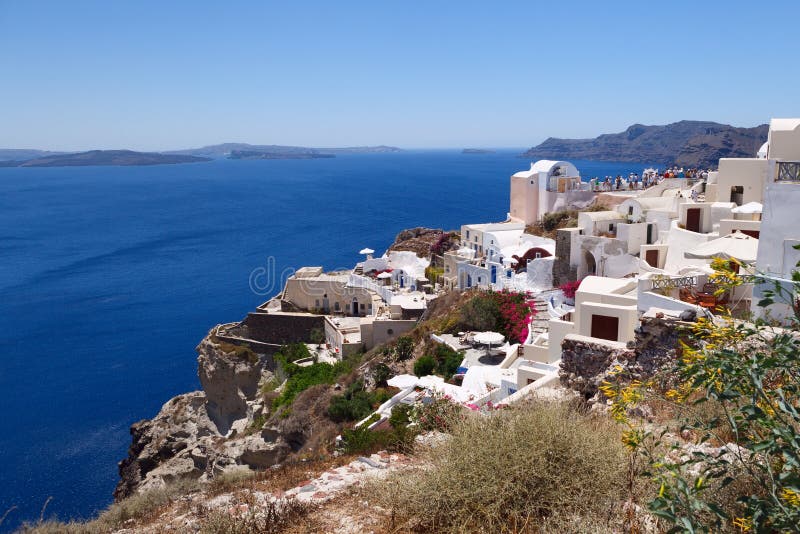 Greece, Santorini Views editorial photography. Image of destinations ...