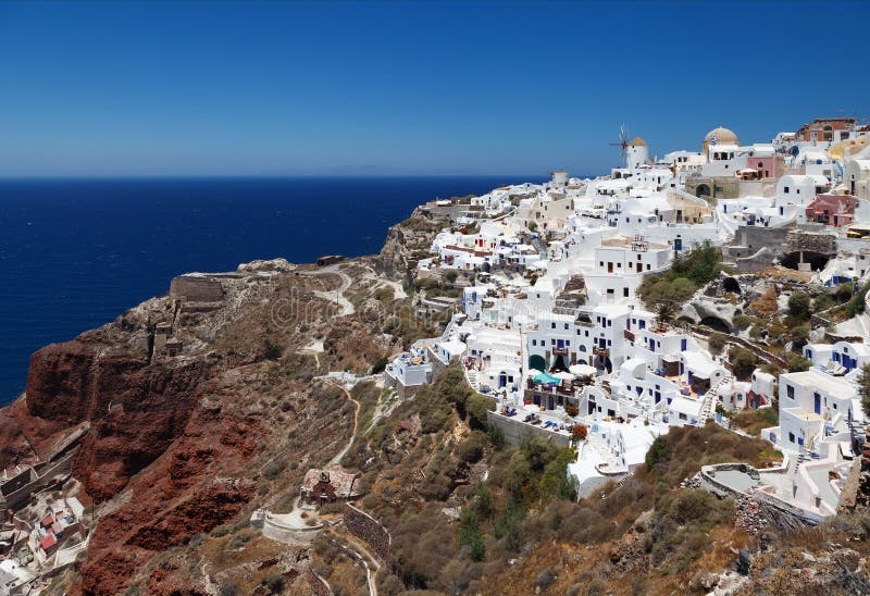 Greece, Santorini Views stock image. Image of cityscape - 27324175